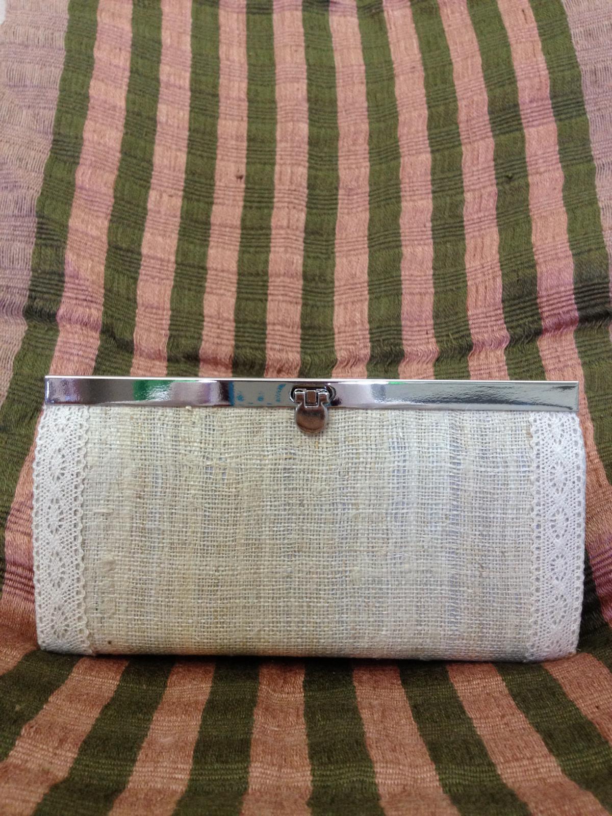 100% Hemp Handmade Purse on Luulla